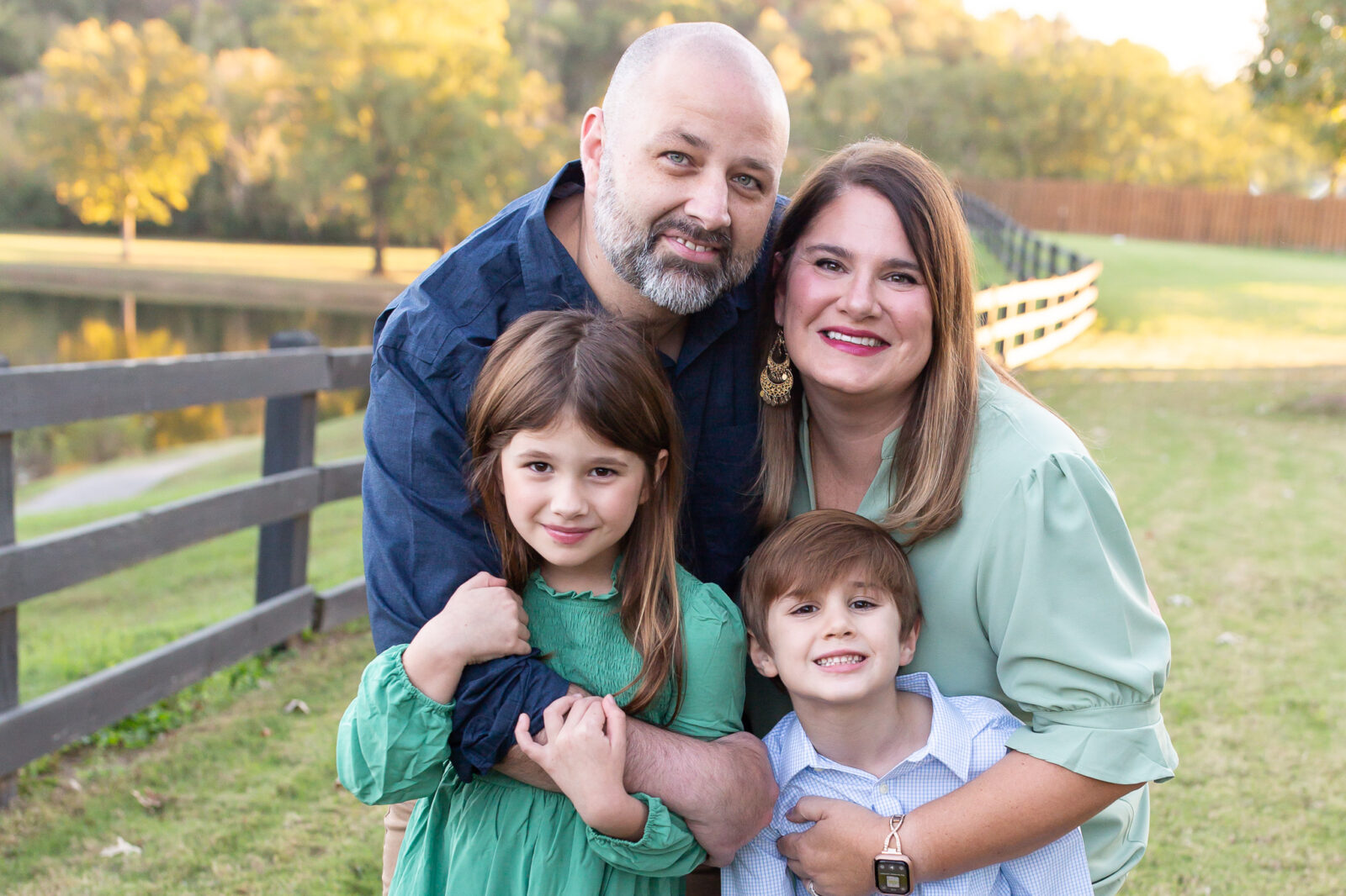 Family Photos at Chace Lake Park